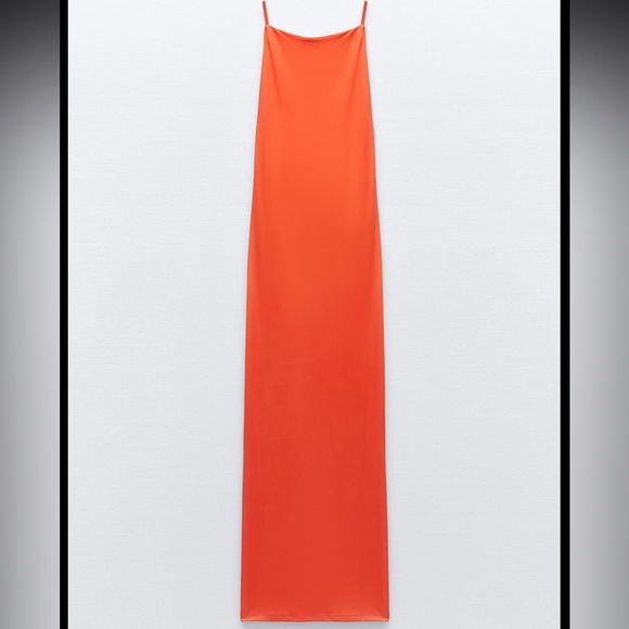 Zara | Dresses | Zara Red Backless Dress | Poshmark